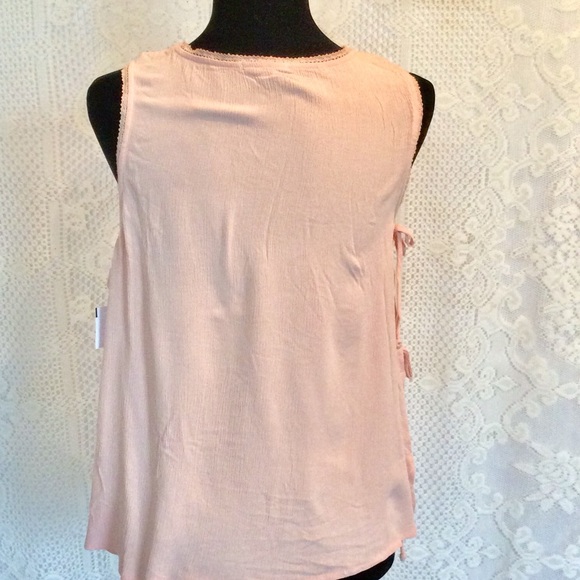 Maurices | Tops | Maurice Sleeveless Light Pink Rayon Top Small | Poshmark